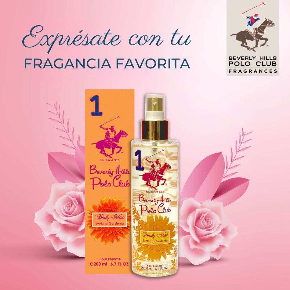 Body Mist Beverly Hills Polo Club #1 bl 200ml |Cromantic