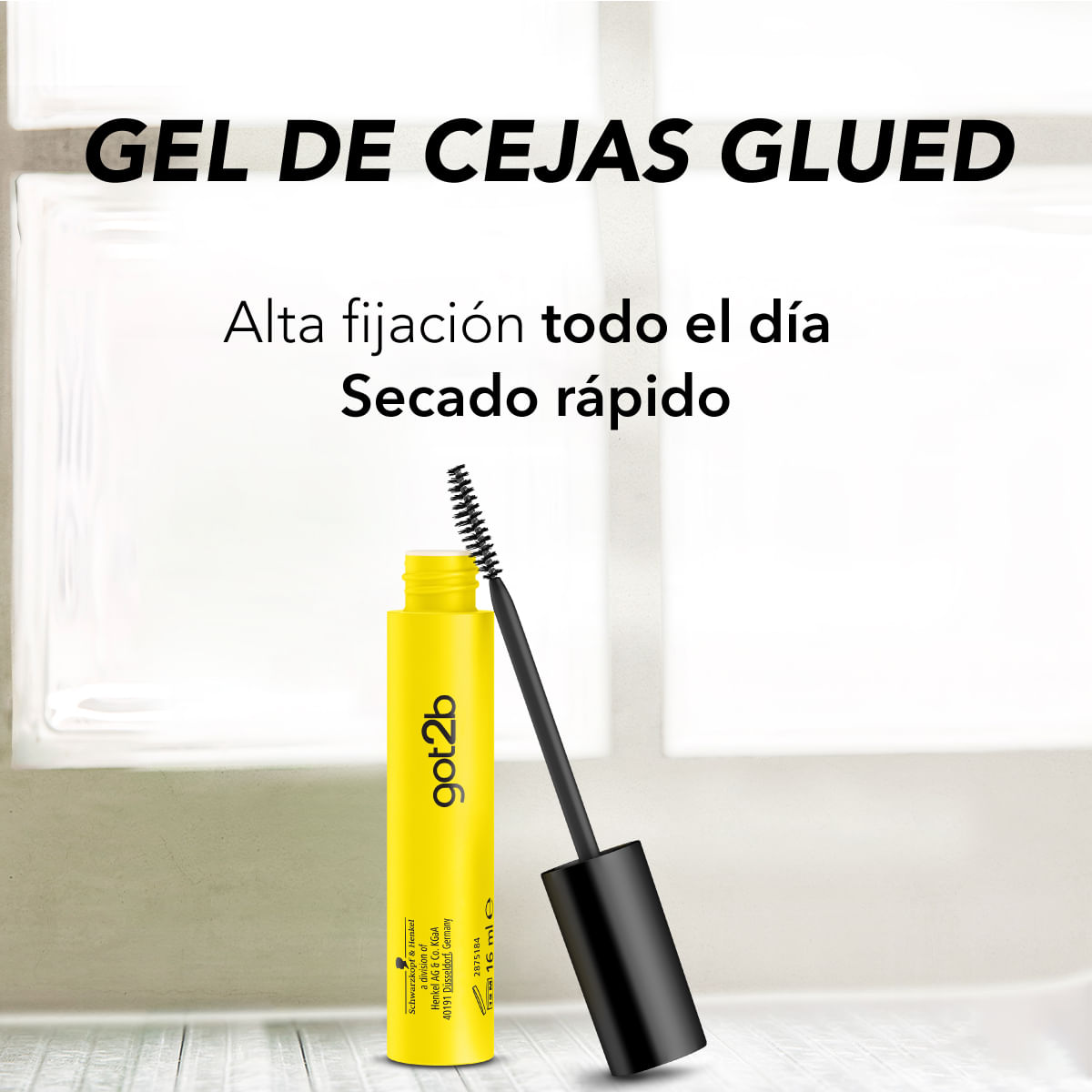 Gel Para Cejas y Bordes del Cabello Got2B Glued | Cromantic